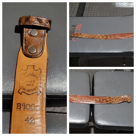 Lucchese | Other | Lucchese San Antonio Western Cowboy Belt Anteater ...